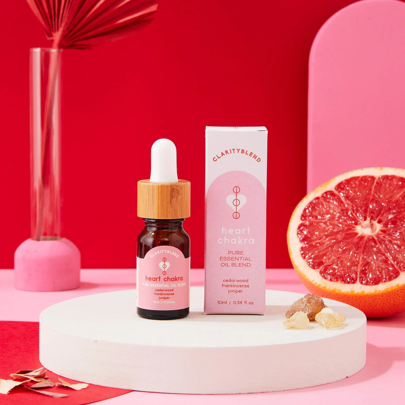 Clarity Blend Heart Chakra Diffuser Blend | Vegan, Natural Skincare | Quince & Cook