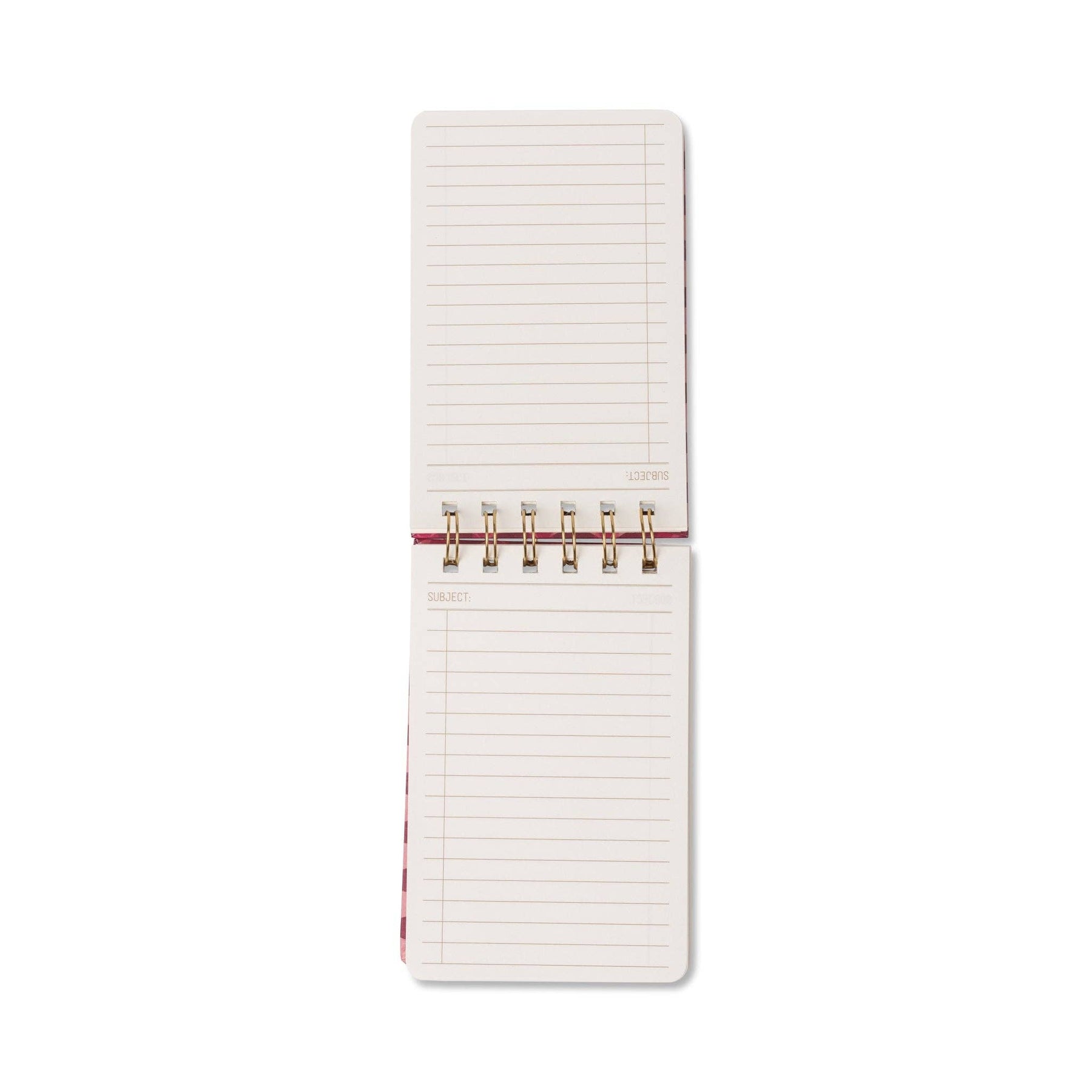 Pinwheel Pink Twin Wire Notepad – Quince & Cook