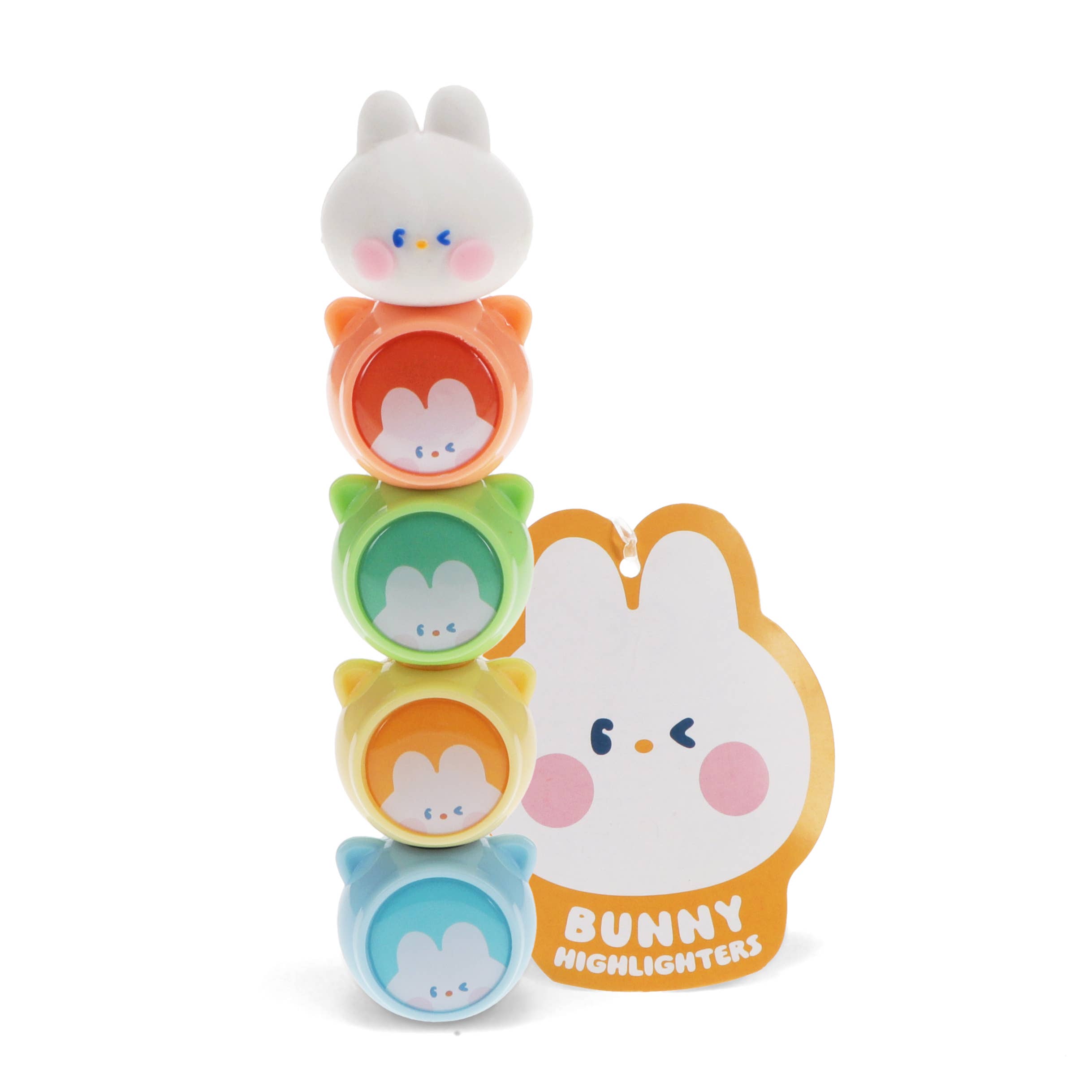 Stackable Highlighters Set - Bunny | Pens & Toys | Quince & Cook