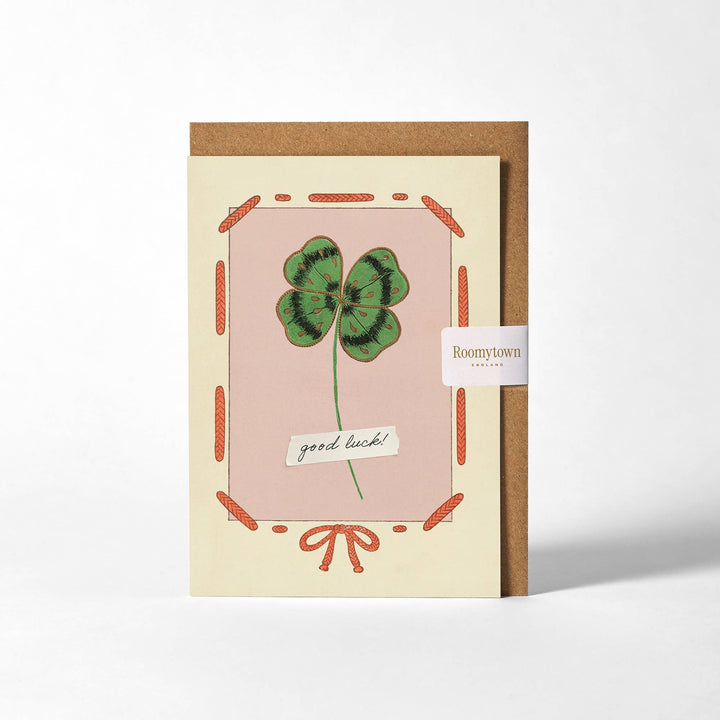 Good Luck Clover Greeting Card | Cards & Wrap | Quince & Cook