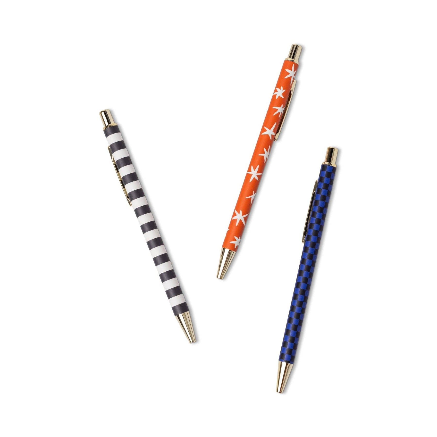 A Dopo 3 Pen Set - Stripe, Star, Check – Quince & Cook
