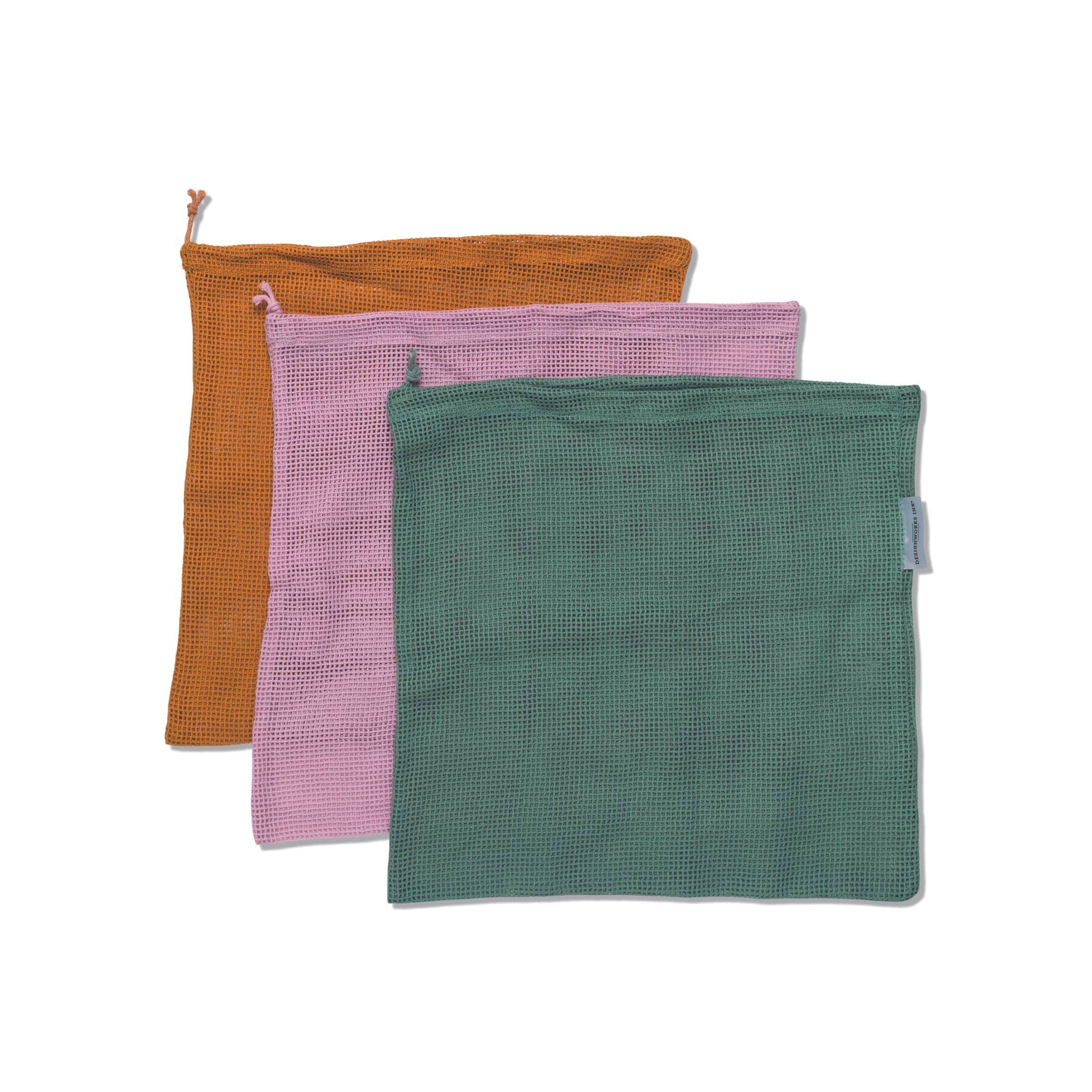 Designworks Ink Reusable Produce Bags - Rust/Lilac/Hunter | Kitchen ...