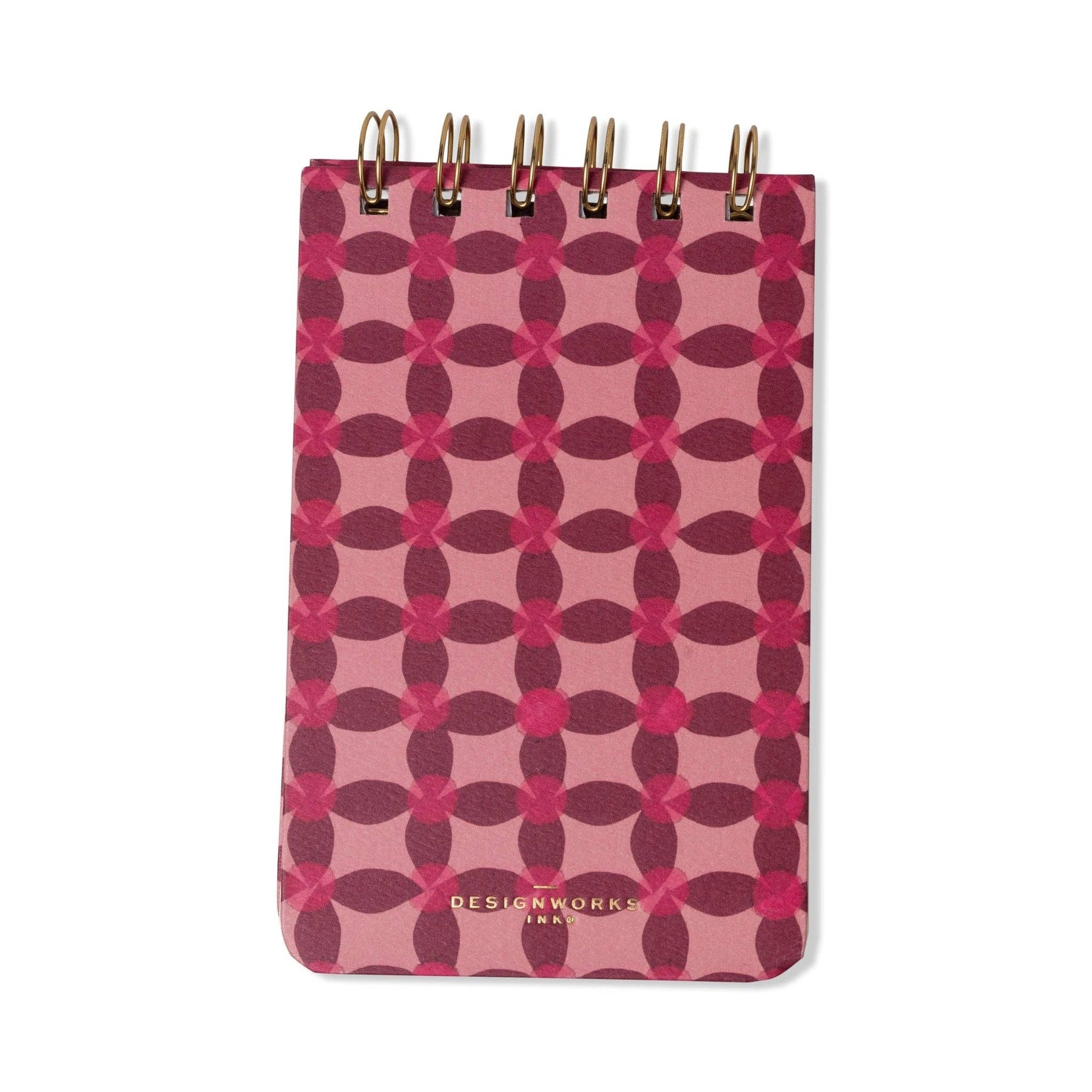 Pinwheel Pink Twin Wire Notepad – Quince & Cook