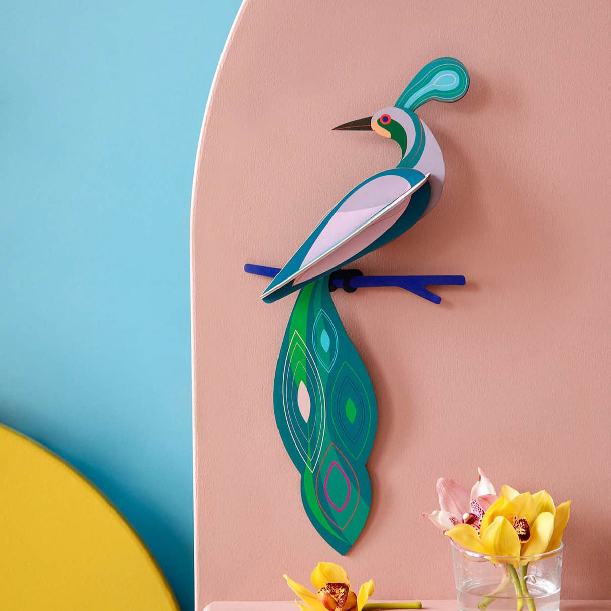 Studio Roof Fiji Paradise Bird 3D Model Kit | Craft and Teen Gifts ...