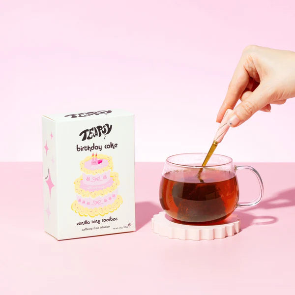 Teapsy Birthday Cake Vanilla Icing Tea | Edible Gifts and Food | Quince ...