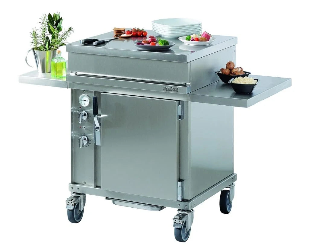 Lacanche Open'Cook Electric Convection Oven Mobile Module & Shelves ...