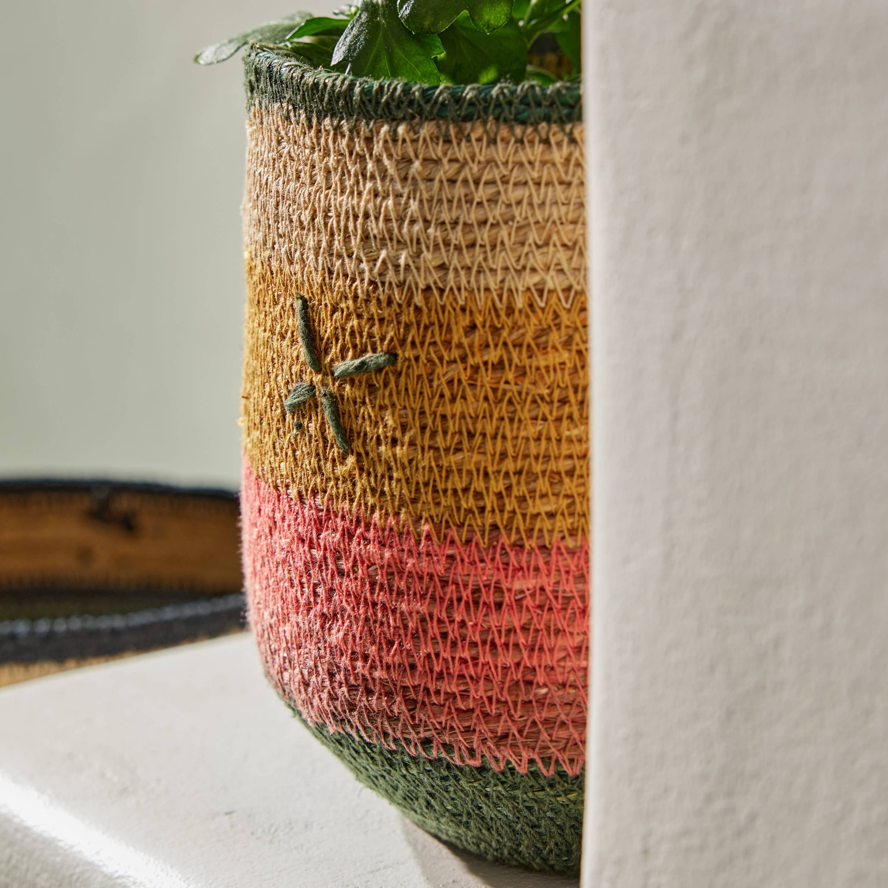 Bohemia Basket in Olive | Baskets & Storage | Quince & Cook