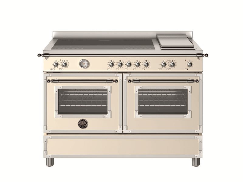 Bertazzoni Heritage Series - 120 cm Induction top + Griddle, Electric ...