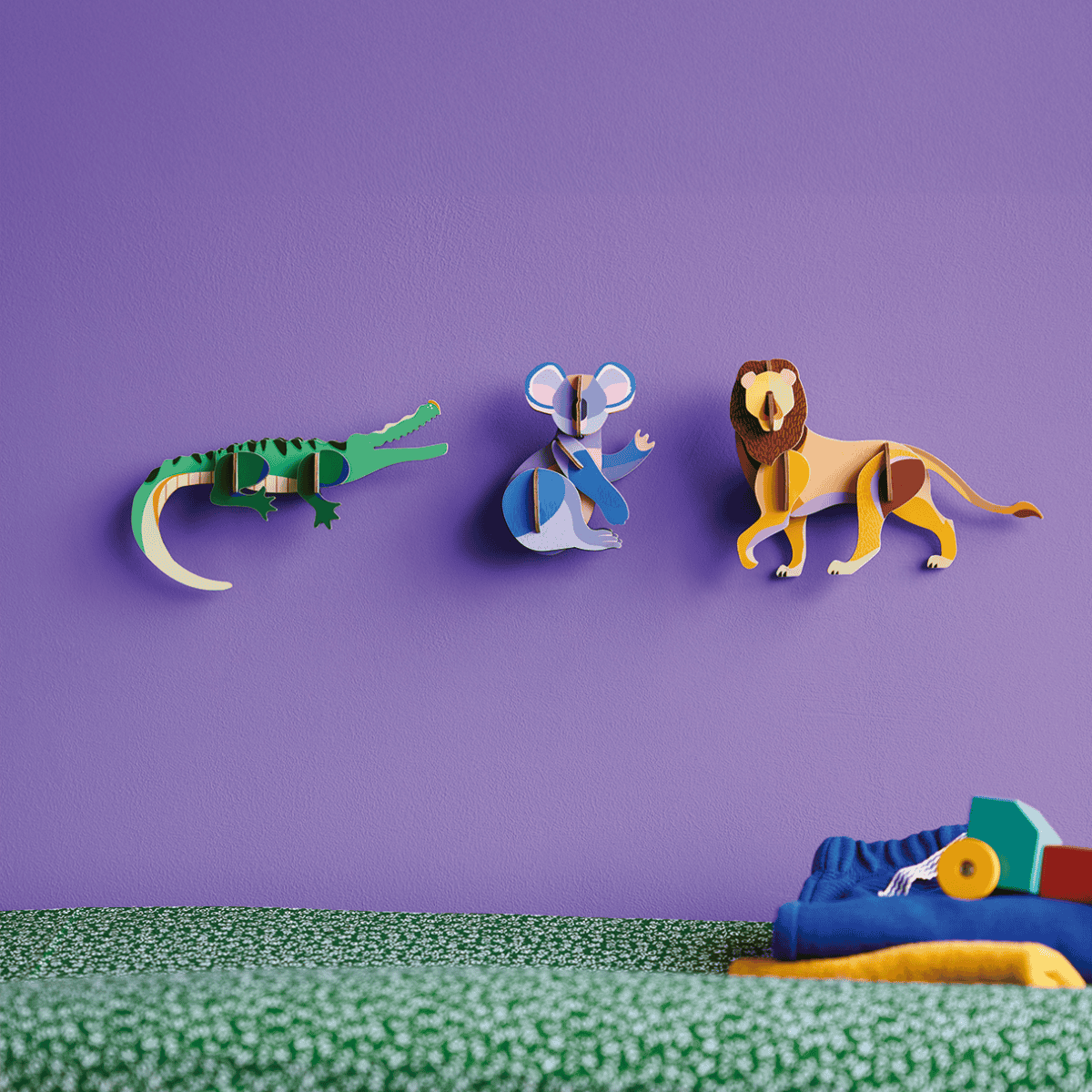 Studio Roof Crocodile 3D Model Kit | Craft and Teen Gifts | Quince & Cook