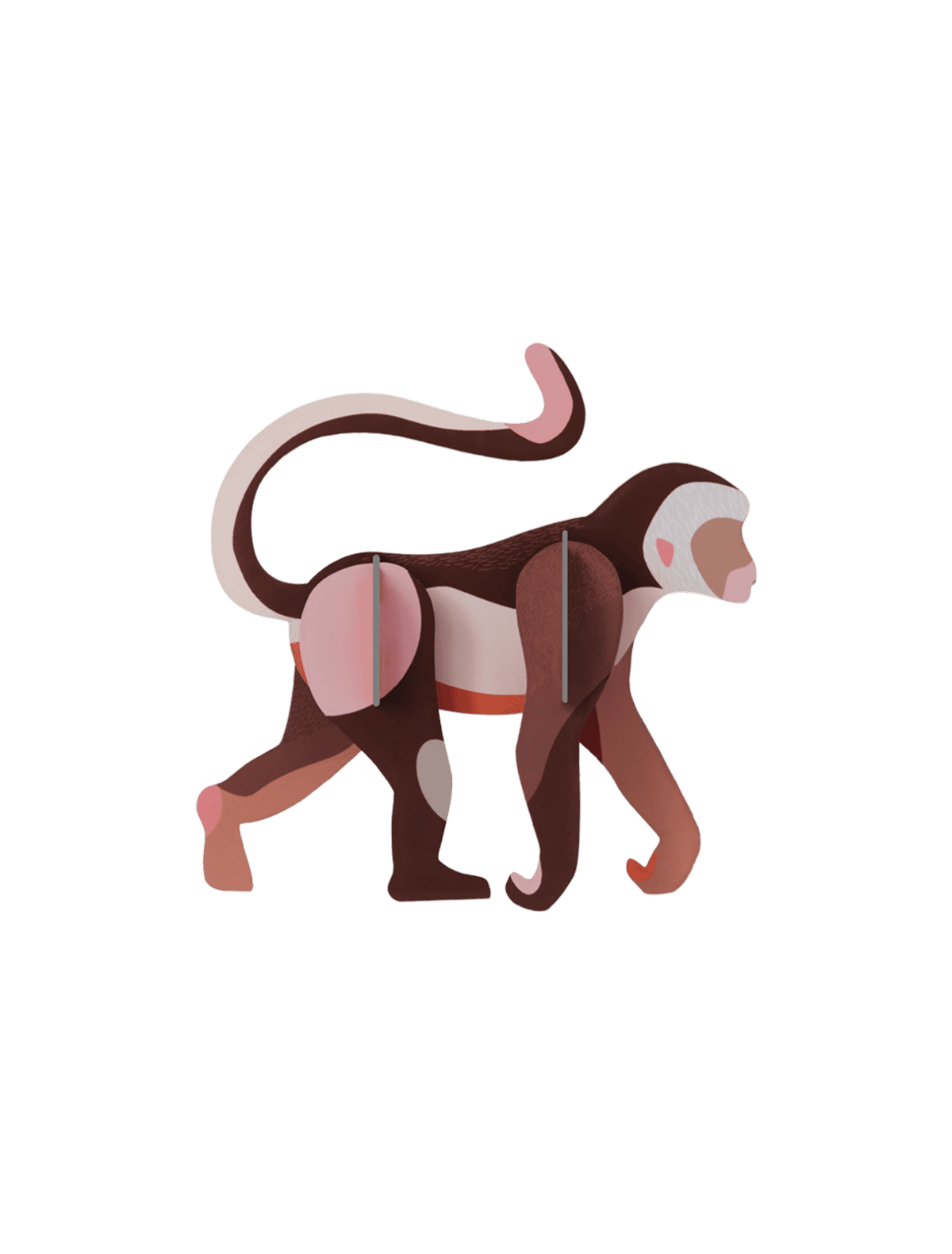 Studio Roof Monkey 3D Model Kit | Craft and Teen Gifts | Quince & Cook