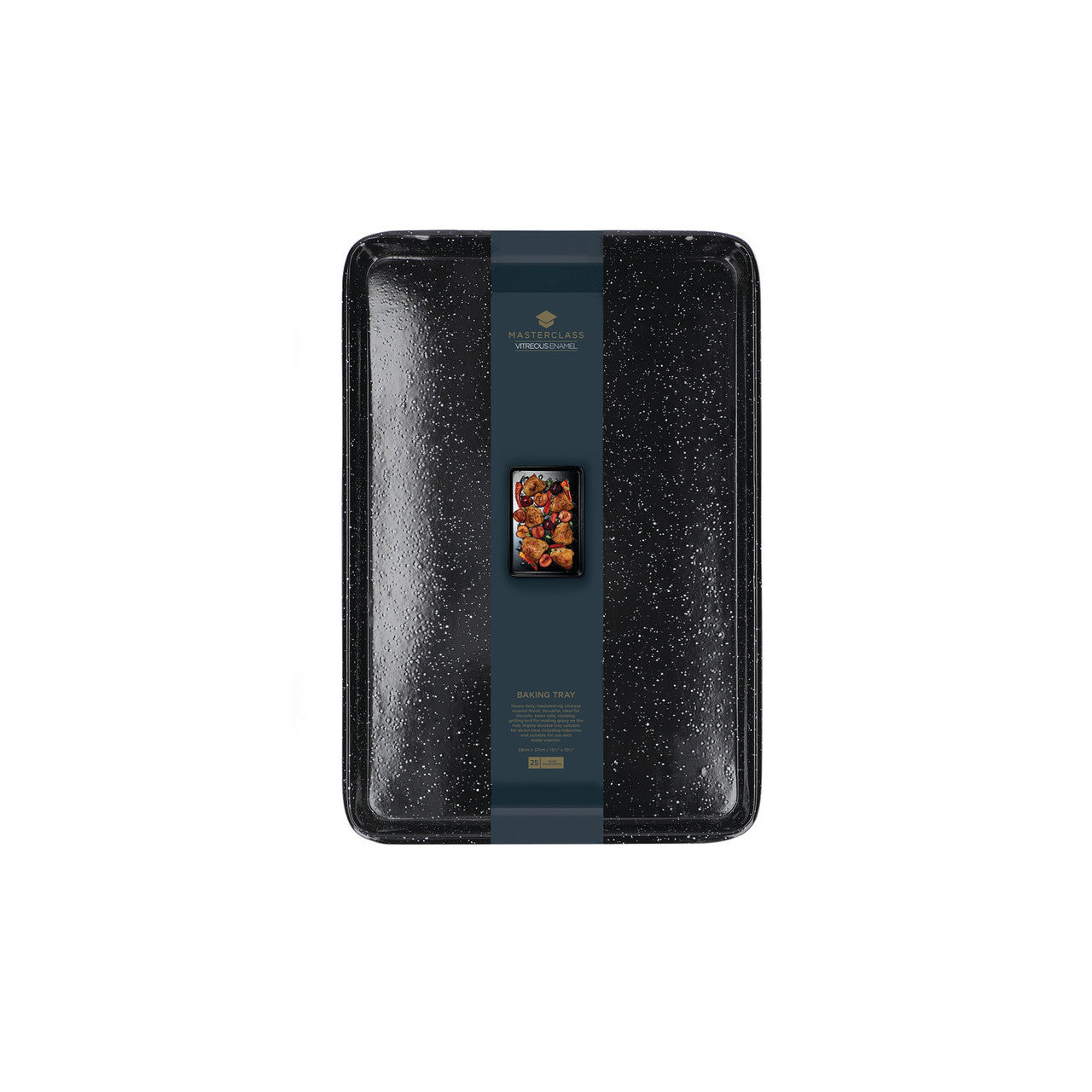 MasterClass Vitreous Enamel Roasting Pan | Kitchen & Home Accessories ...